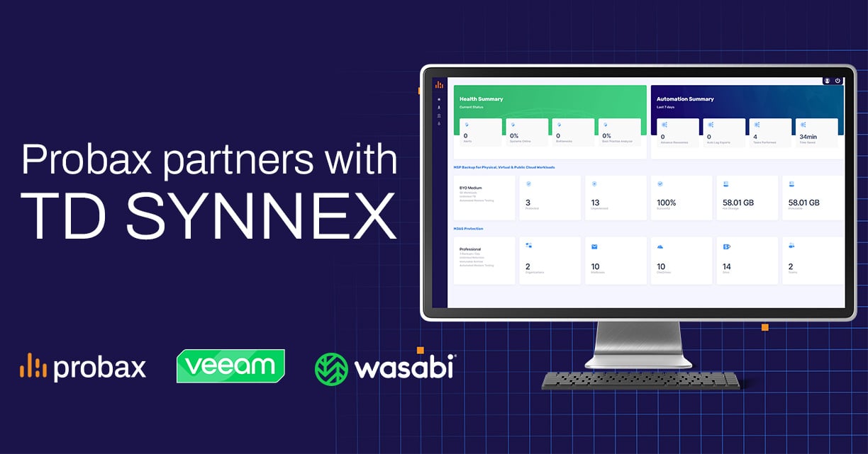 Probax Announces Partnership With TD SYNNEX